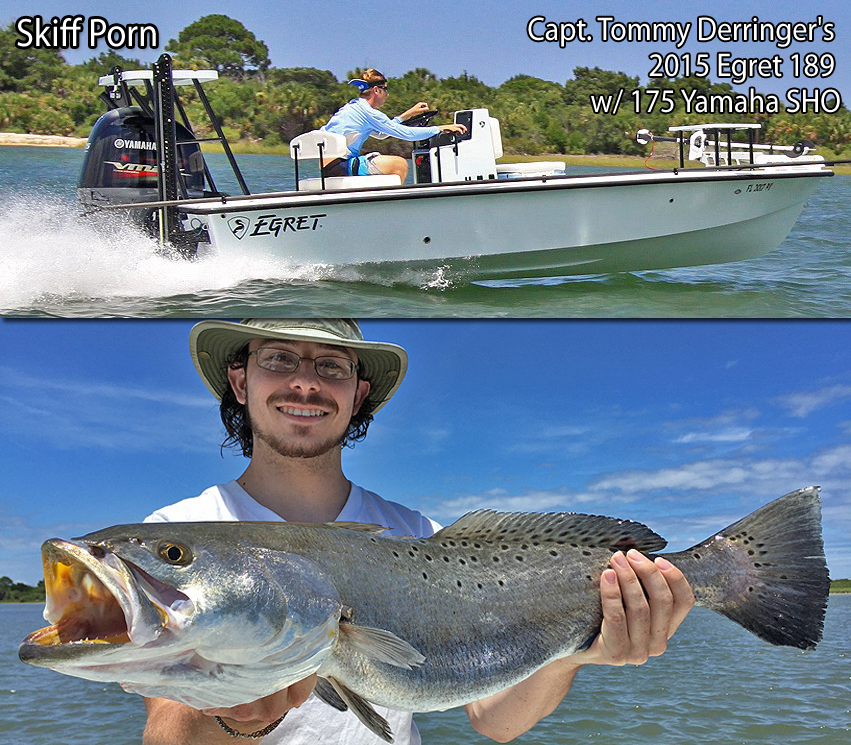 Capt. Tommy Derringer's 2015 Egret 189 w/ 175 Yamaha SHO - Skiff Life