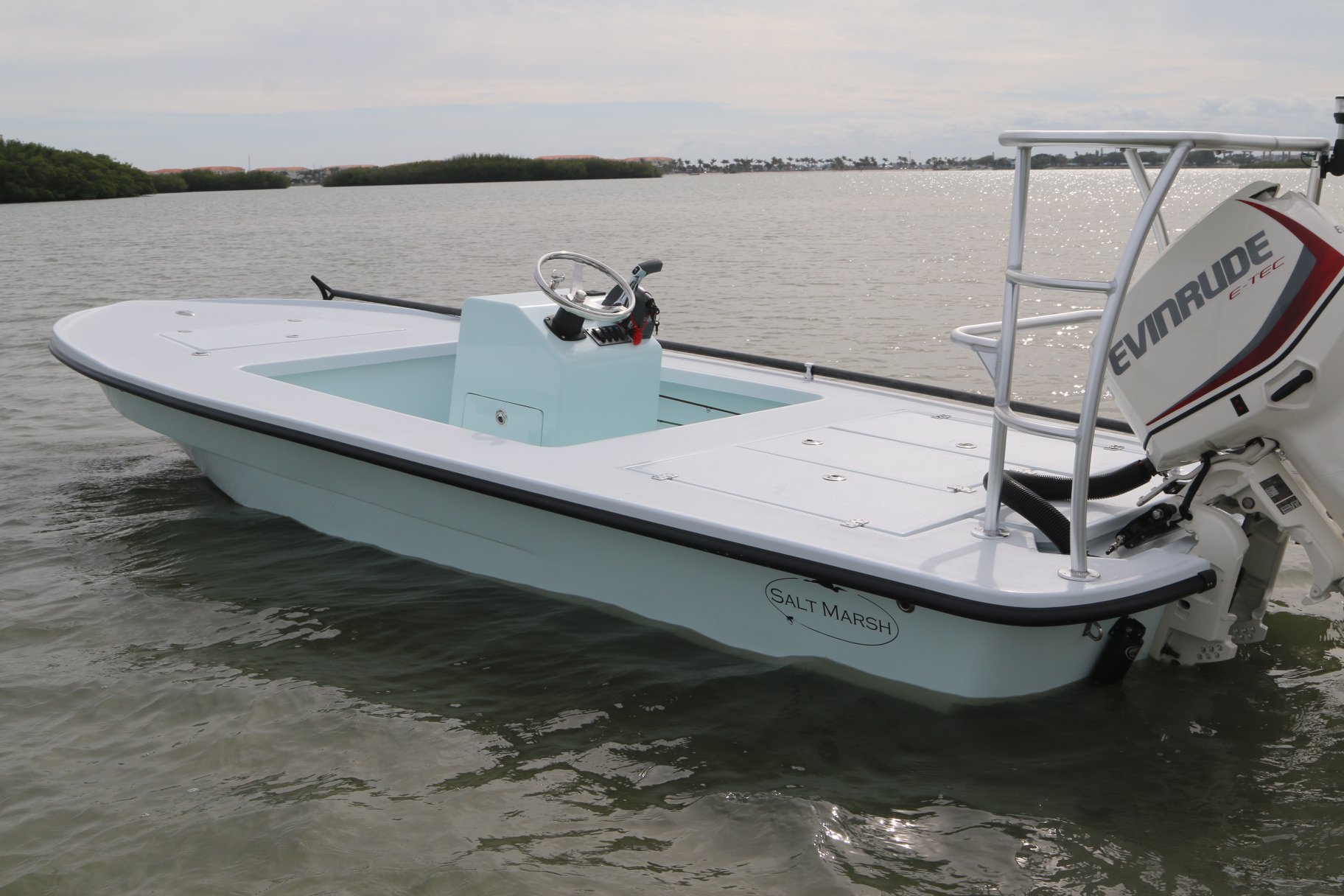 SaltMarsh releases new Heron 18 Skiff – Skiff Life